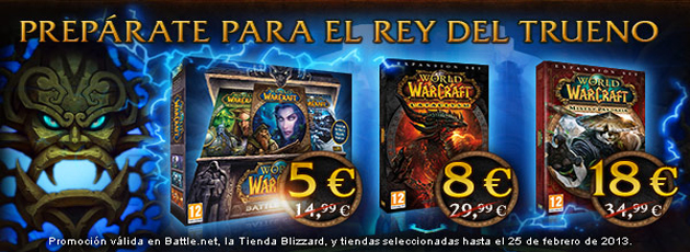 World of Warcraft: Nueva oferta de hasta 70% de descuento – Zona MMORPG