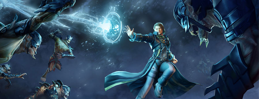 Presentación en video del Cryomancer, una de las clases de Skyforge ...