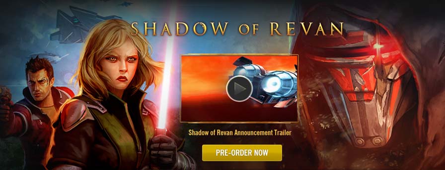 Star Wars: The Old Republic – Shadow of Revan nuevo tráiler – Zona MMORPG