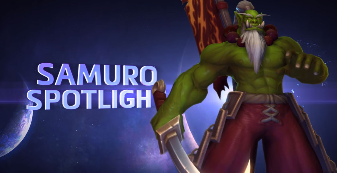 Presentación y trailers de Samuro, el nuevo heroe en llegar a Heroes of ...