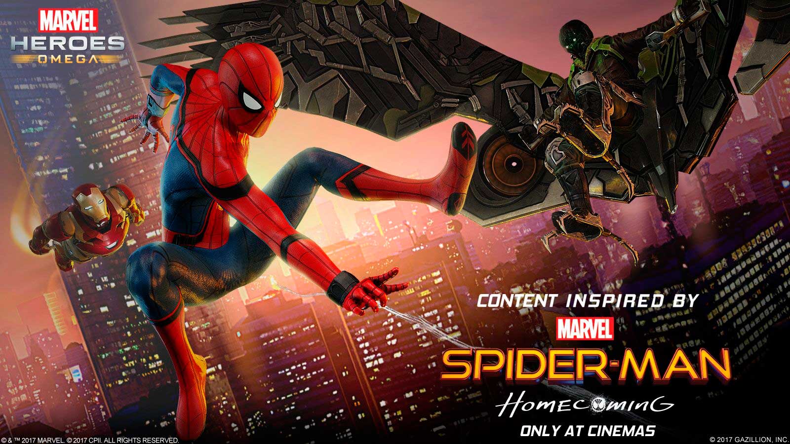 El evento de Spider-Man: Homecoming llega a Marvel Heroes Omega – Zona ...