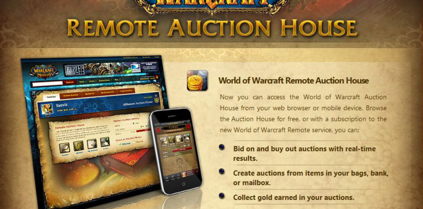 Blizzard acaba con el acceso a la subasta de forma remota – Zona MMORPG
