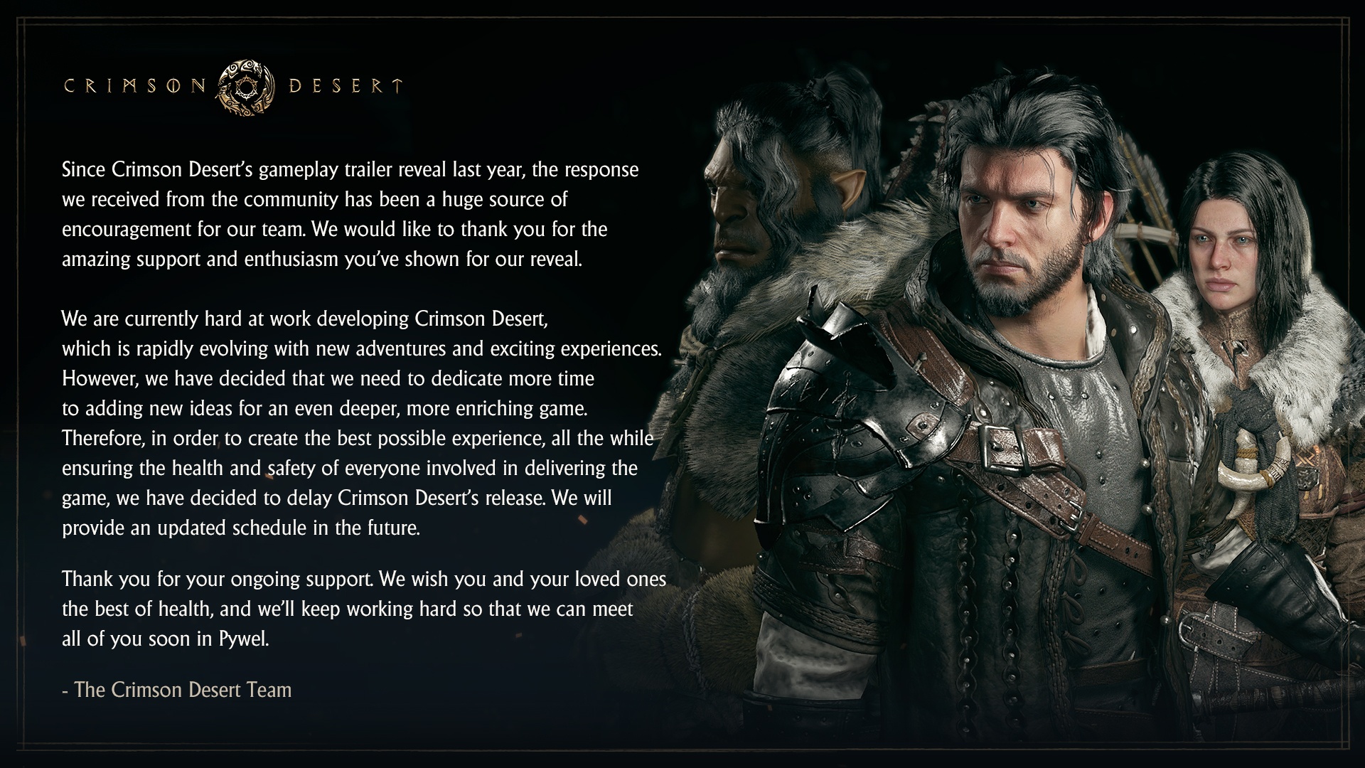 Pearl Abyss retrasa el lanzamiento de Crimson Desert, que de momento no tiene fecha prevista ...