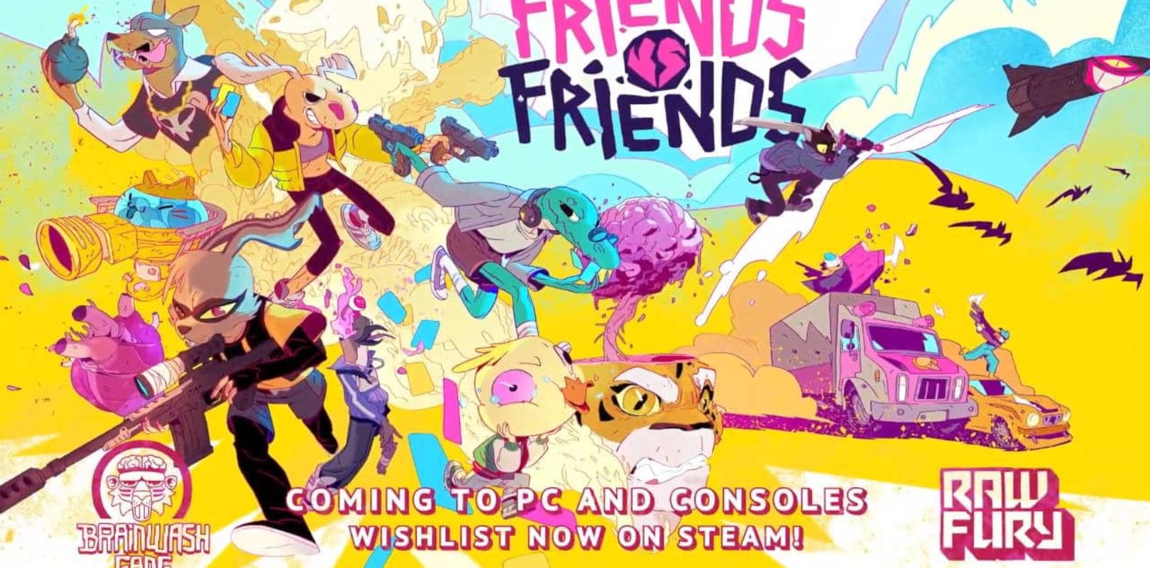 El nuevo y vibrante FPS Friends vs Friends combina cartas y combate ...