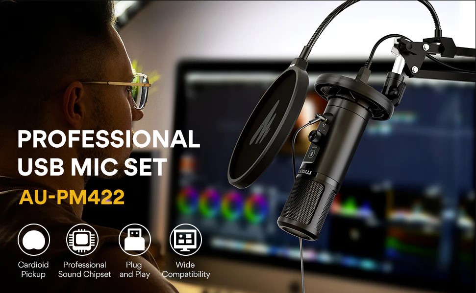 Analizamos el micrófono, para streaming y vídeos, Maono PM422 – Zona MMORPG