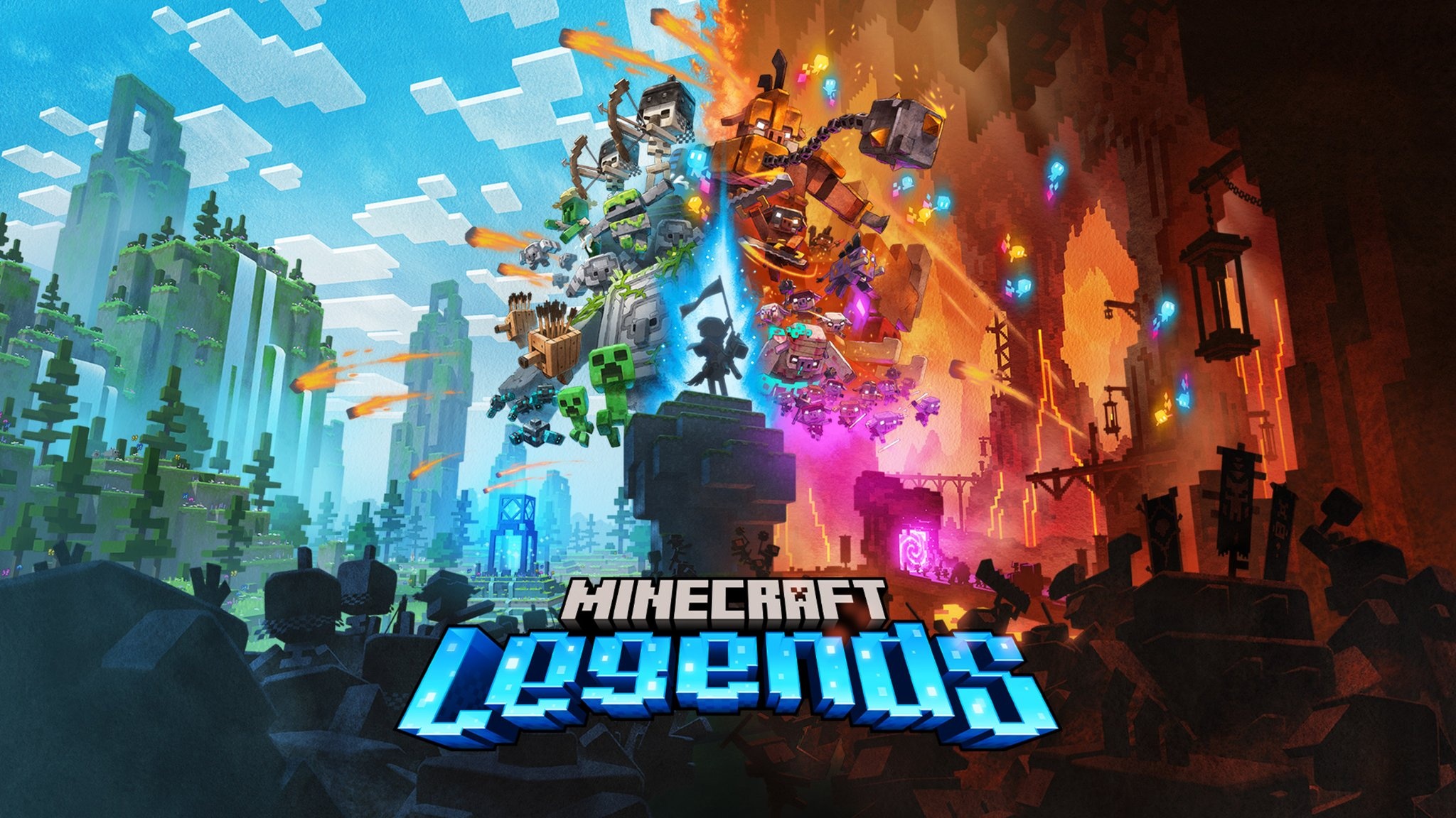 Minecraft Legends se lanzará en primavera de 2023 y nos muestran el ...