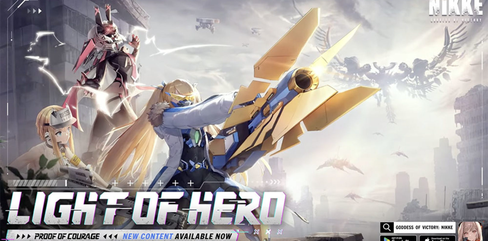 GODDESS OF VICTORY: NIKKE anuncia su actualización «Light of Hero» y un ...