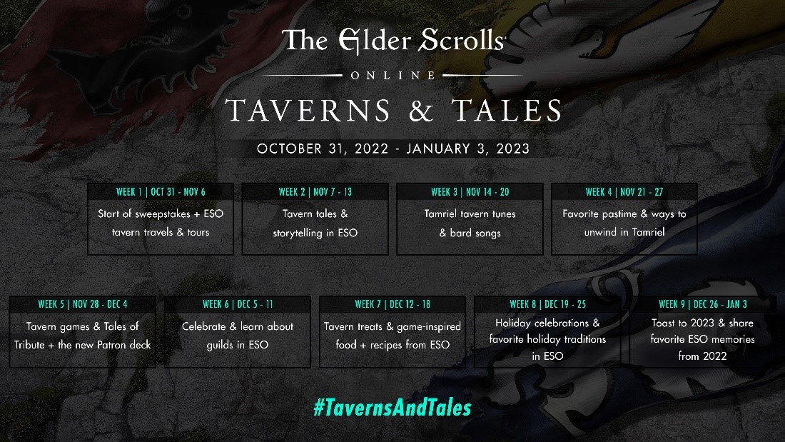 The Elder Scrolls Online celebra su evento Tabernas e Historias – Zona ...