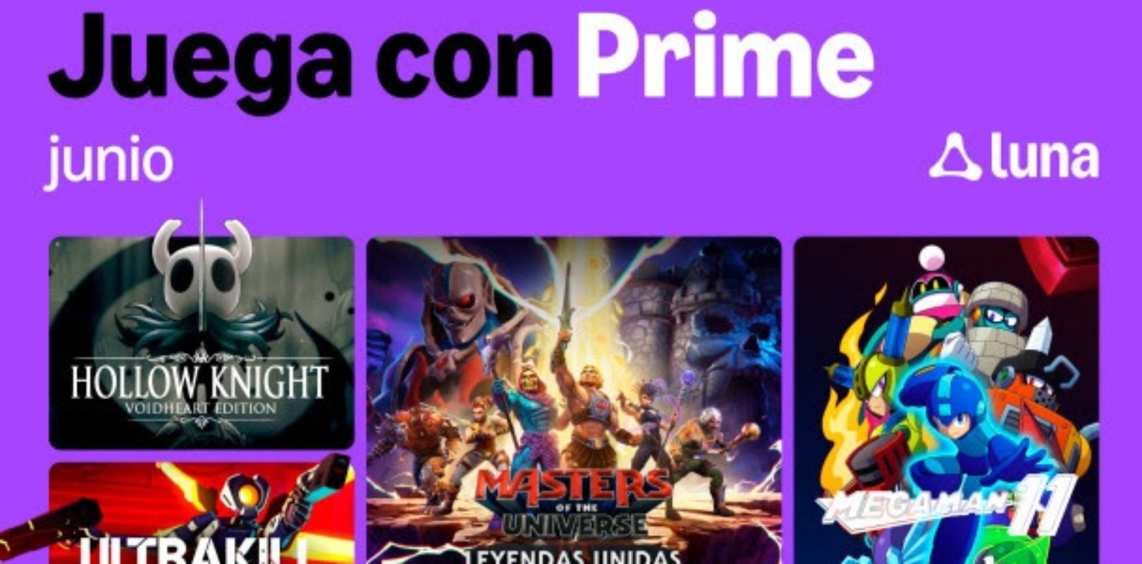 Estas son las novedades de Amazon Luna y los juegos incluidos con Prime ...